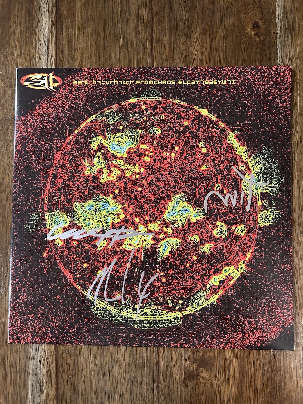 ‘311’ Band Signed Vinyl Album ‘From Chaos’ Nick Hexum, Chad & Tim ...