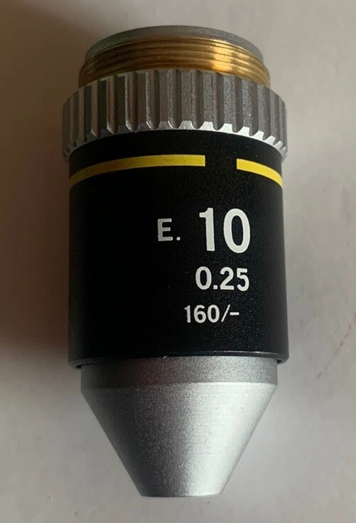 Nikon E 10X/0.25 Achromat Microscope Objective Lens Alphaphot Labophot ...