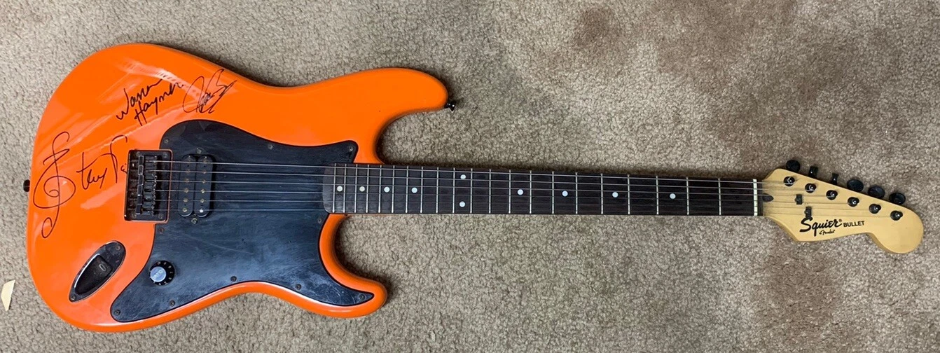 Steve Vai Joe Bonnamassa Warren Haynes Signed Autographed Guitar BAS ...