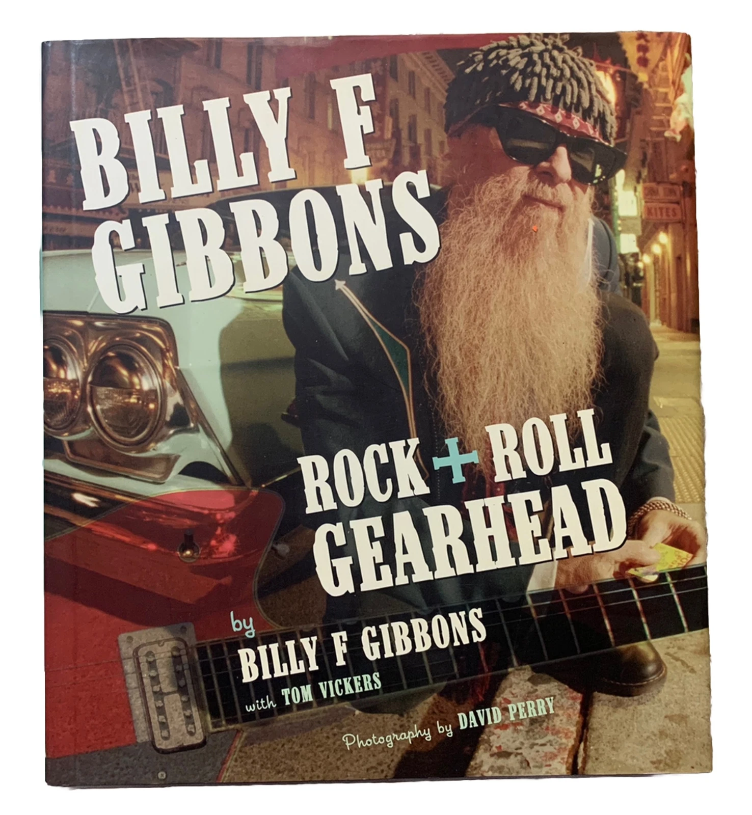 Billy Gibbons Of ZZ Top Rock & Roll Gearhead Signed AutographBook BAS ...