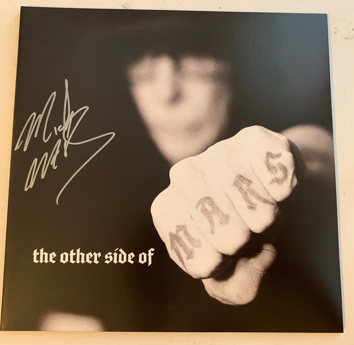 Mick Mars The Other Side Of Autographed Signed LP BAS Guaranteed Motley ...