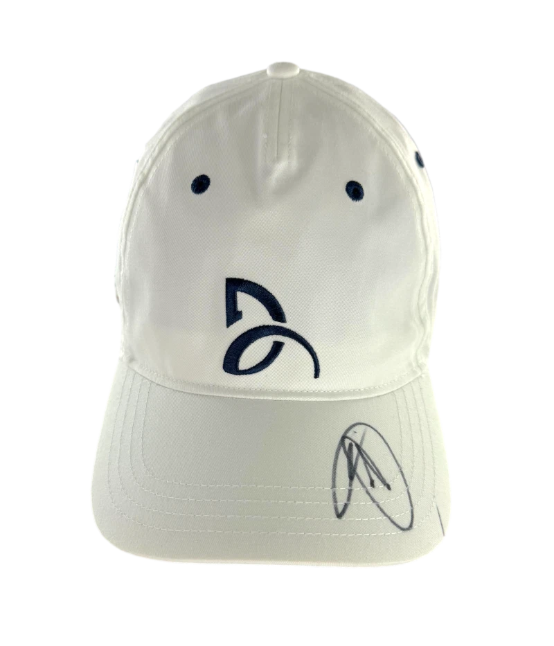 Novak Djokovic Signed Autograph Signature Logo Tennis Cap Hat w ...