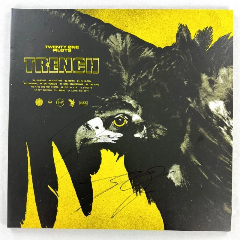 Twenty One Pilots Signed Trench Merch