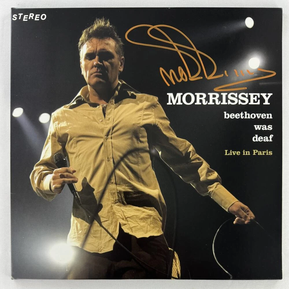 Morrissey The Smiths Signed Autograph Album Vinyl Record Beethoven Was ...