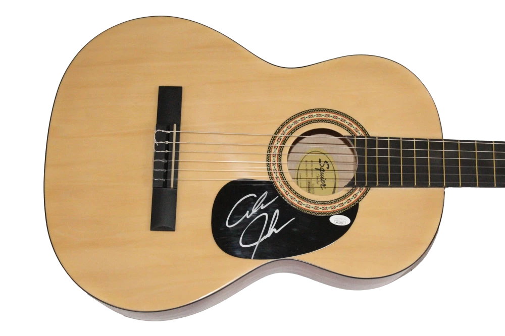 Alan Jackson Signed Autograph Fender Acoustic Guitar - Country Music ...