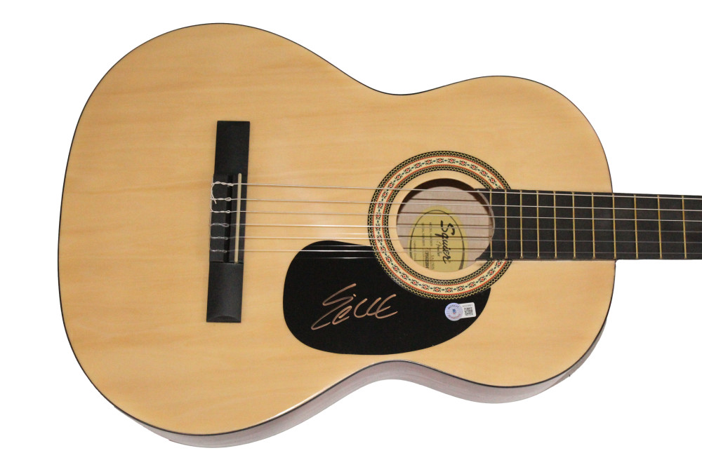Eric Church Signed Autograph Fender Acoustic Guitar - Carolina Chief ...