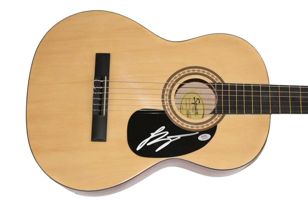 Luke Bryan Signed Autograph Fender Acoustic Guitar - Country Music Stud ...