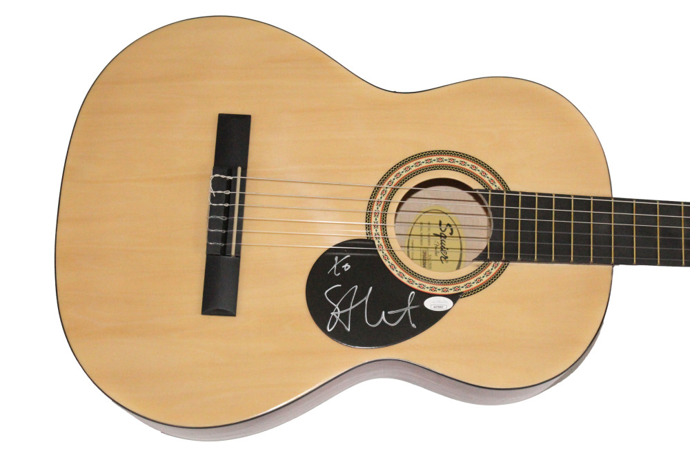 St Vincent Signed Autograph Fender Acoustic Guitar - Masseduction w ...
