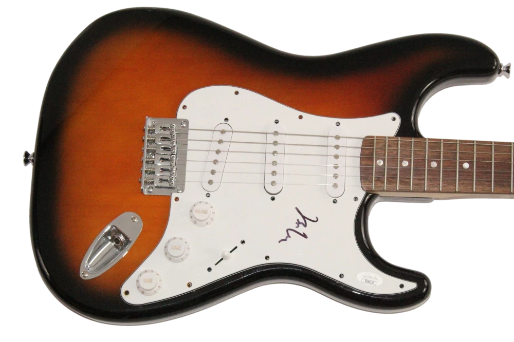 J Balvin Signed Autograph Fender Electric Guitar - Principe del ...