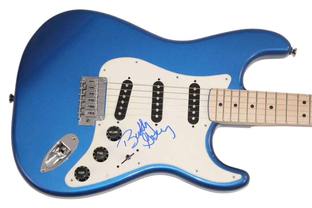Buddy Guy Signed Autograph Full Size Stratocaster Guitar - Blues Icon w ...
