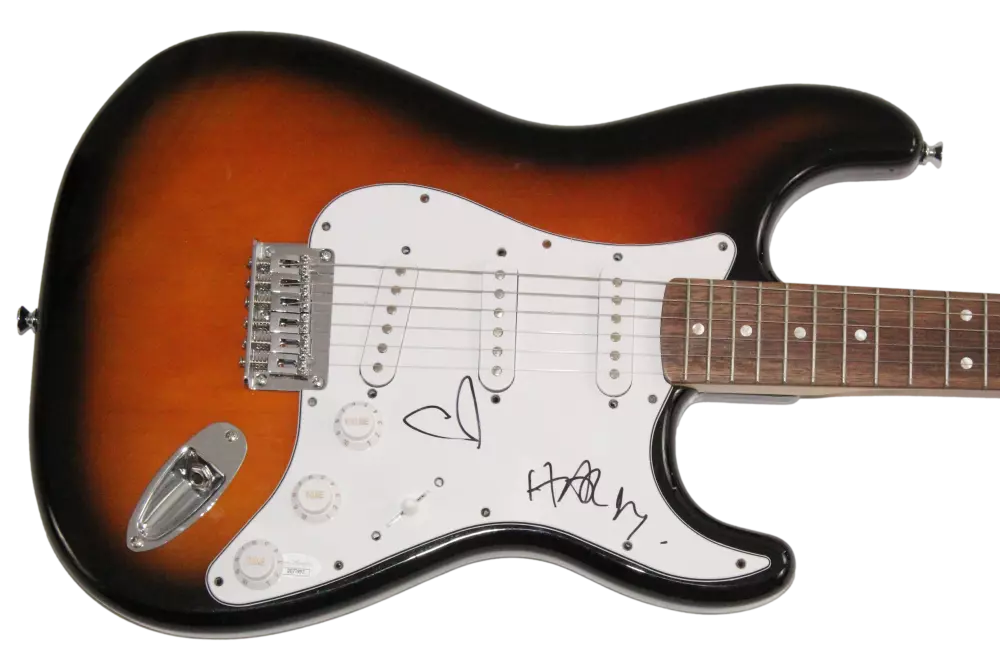 Harry Styles One Direction Signed Autograph Fender Electric Guitar w ...