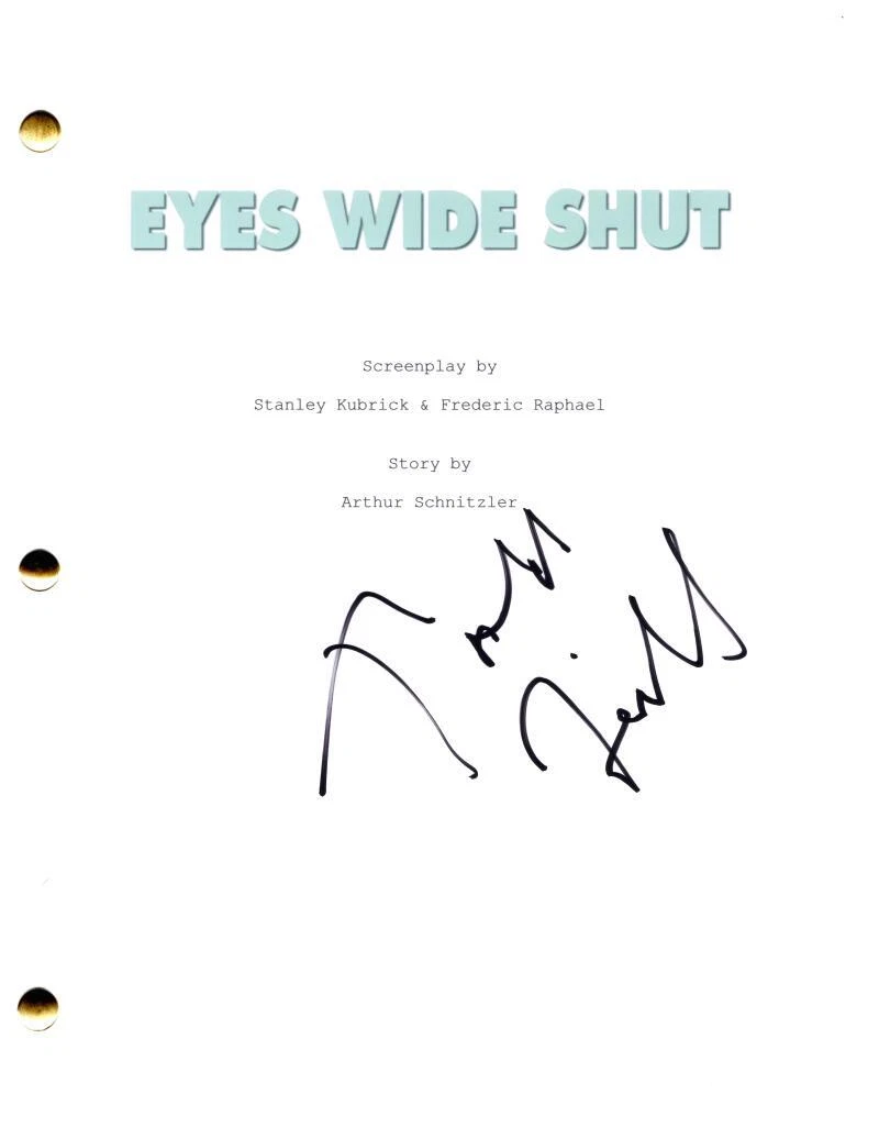 Todd Field Signed Autograph Stanley Kubrick Eyes Wide Shut Full Movie ...