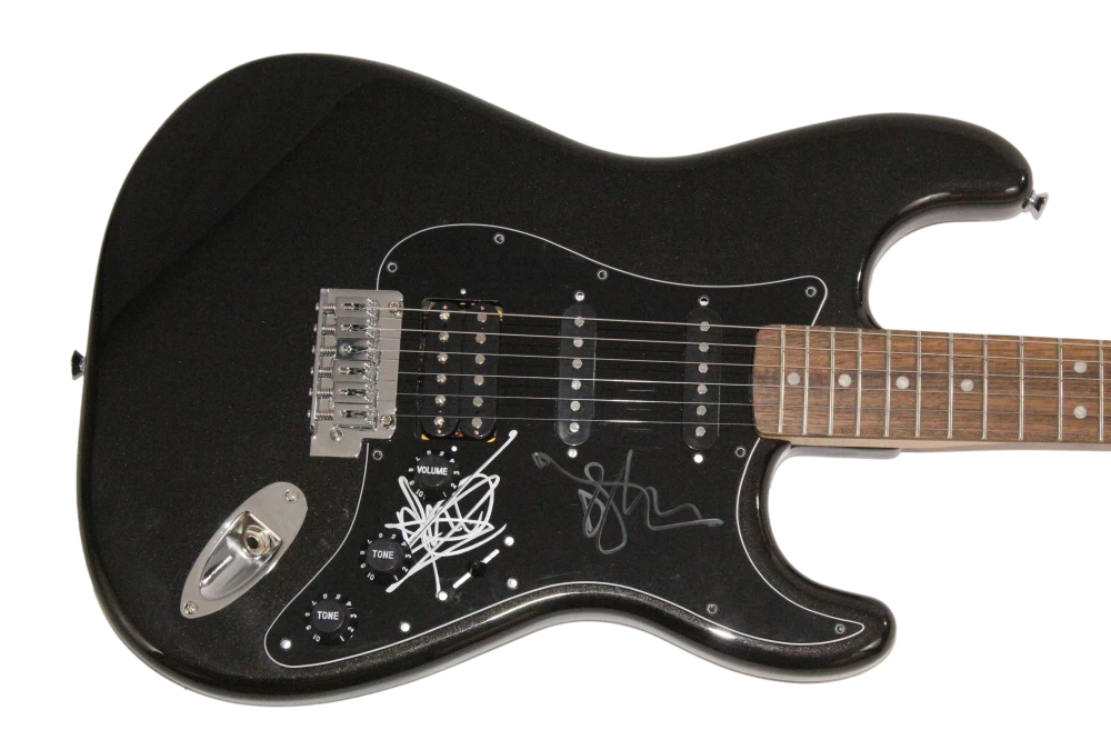 Dave Gahan & Martin Gore Signed Autograph Electric Guitar - Depeche ...