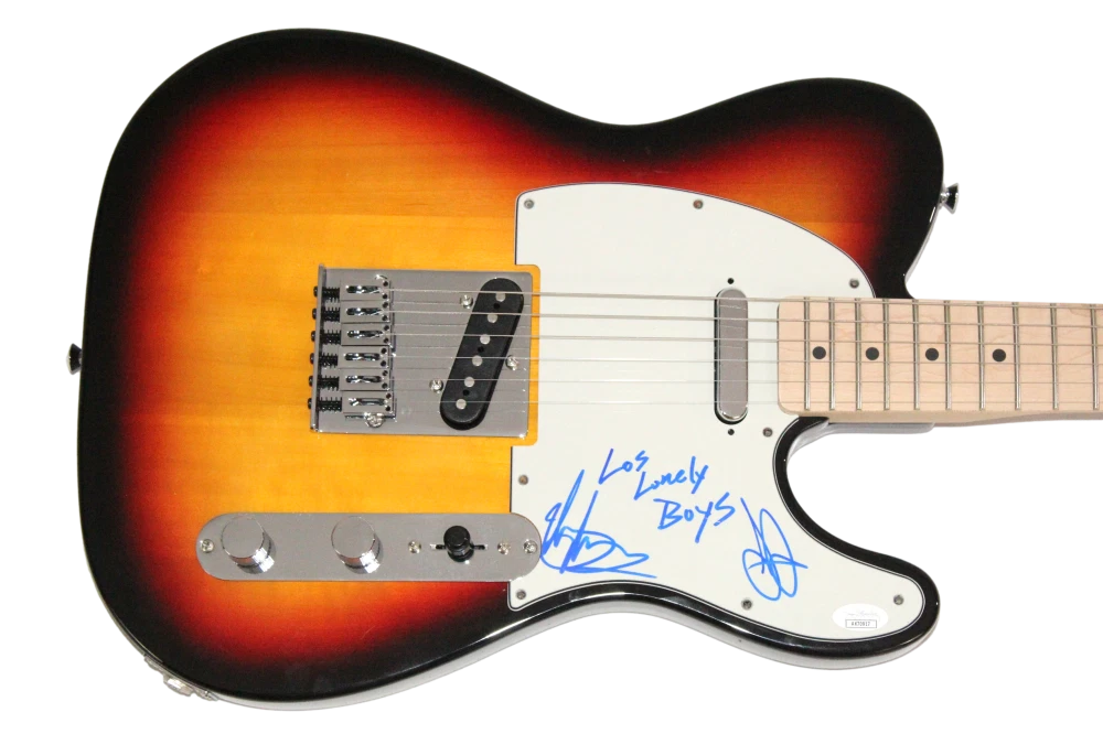 Henry & Jojo Garza Signed Autograph Telecaster Guitar - Los Lonely Boys ...