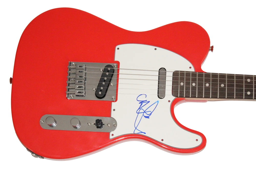 Chris Martin of Coldplay Signed Autograph Fender Telecaster Guitar JSA ...