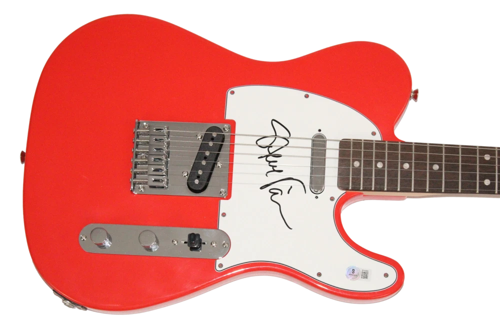 Steve Vai Signed Autograph Fender Telecaster Guitar w/ Beckett COA ...