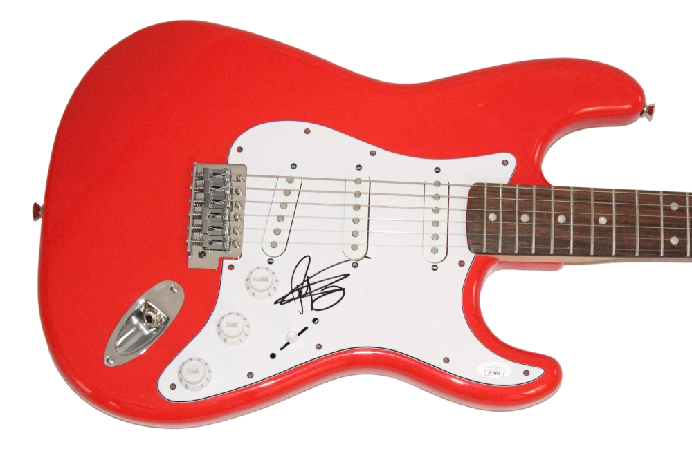 Pat Smear Foo Fighters Signed Autograph Red Electric Guitar - Echoes w ...