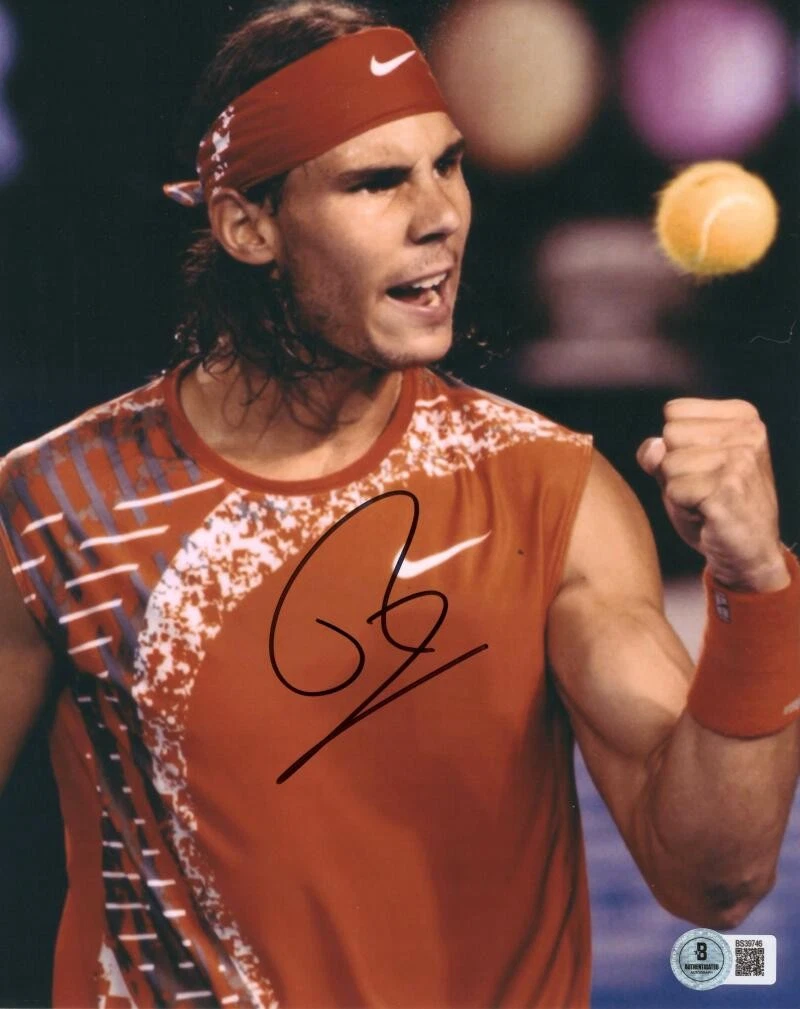Rafael Nadal Signed Autograph 8x10 Photo - French Open Champion w ...