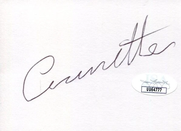 Annette Funicello Disney Star Mickey Mouse Club Signed Autograph JSA ...
