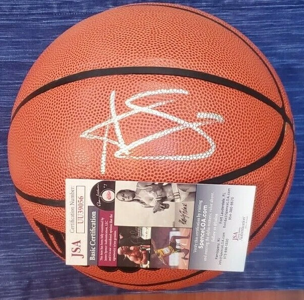 Anfernee Simons Signed NBA Basketball w/ JSA COA #UU39056 Boston ...