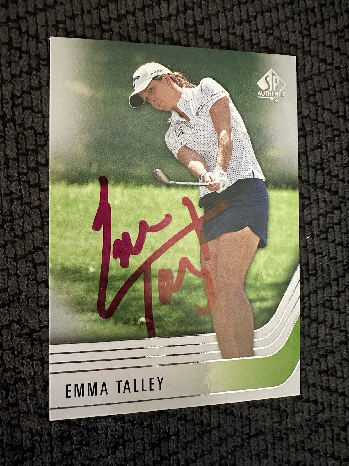 Emma Talley Signed LPGA Tour Golf Card Autographed | Autographia