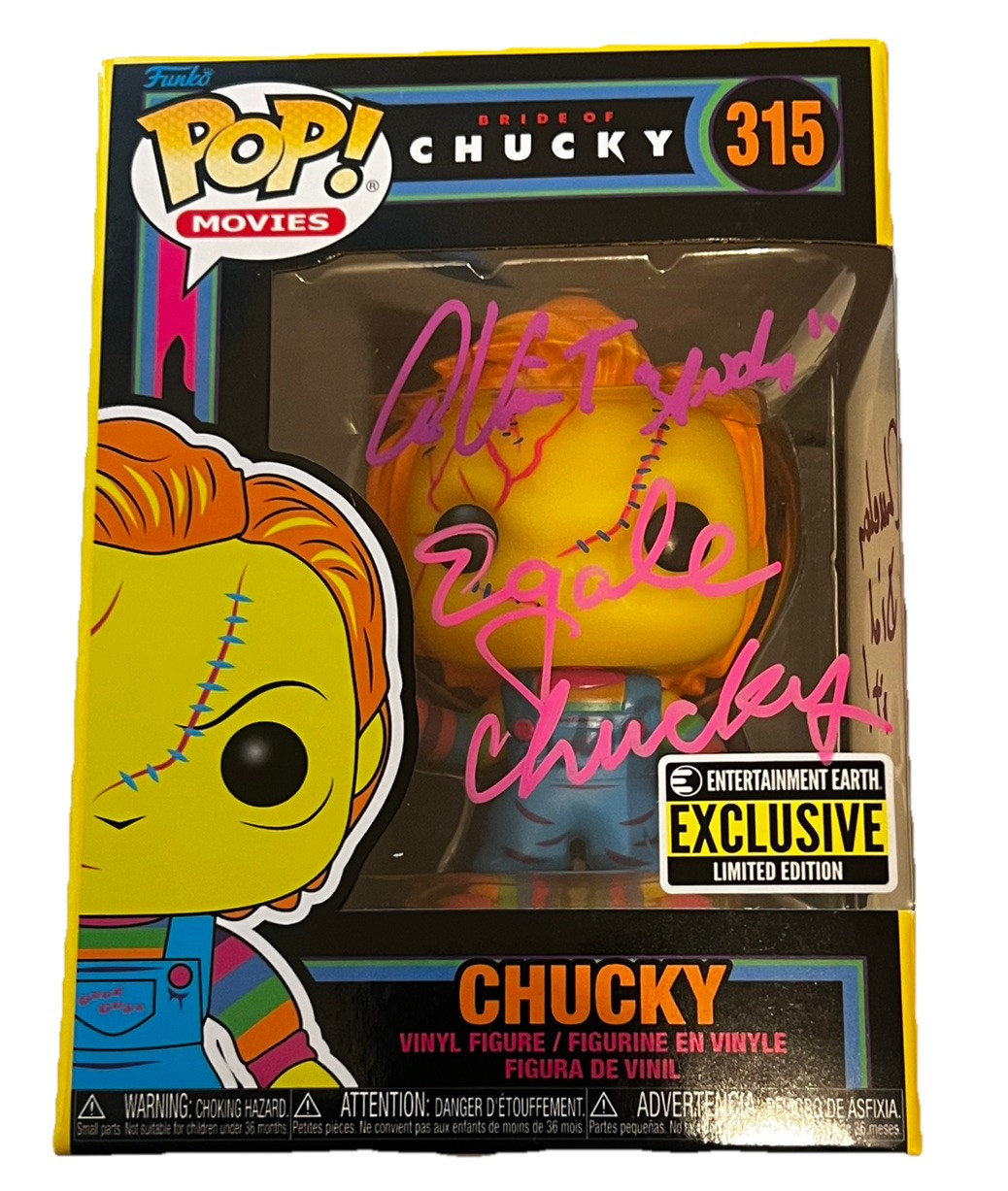 ALEX VINCENT & ED GALE Signed (CHILDS PLAY) Funko Pop #315 OC COA ...