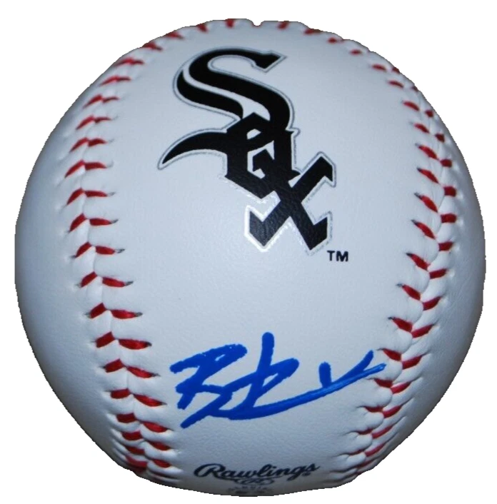 BRYAN RAMOS signed (CHICAGO WHITE SOX) MLB logo baseball BECKETT ...