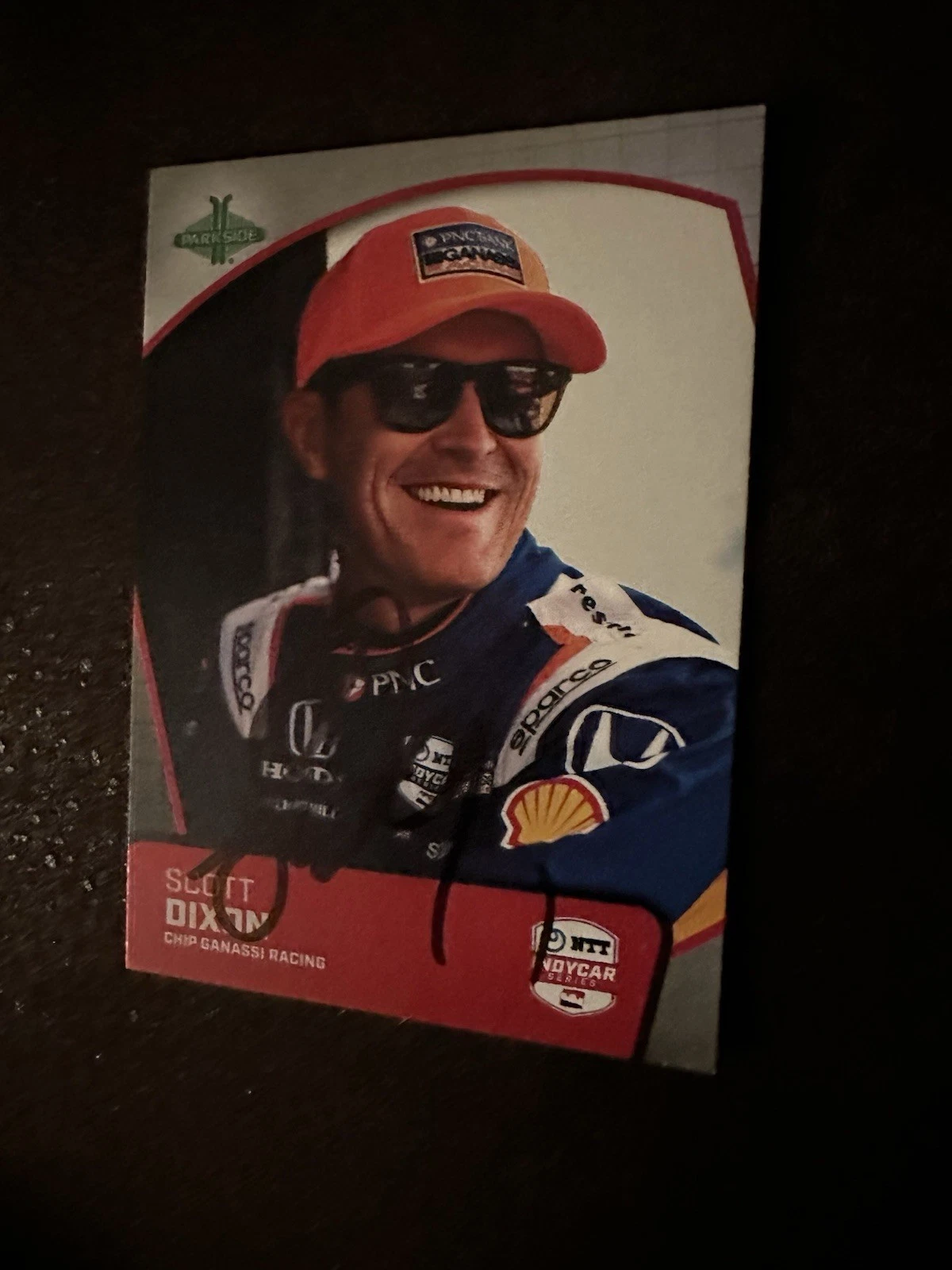 2025 Parkside Indy Car Trading Card Indianapolis 500 Signed Scott Dixon ...
