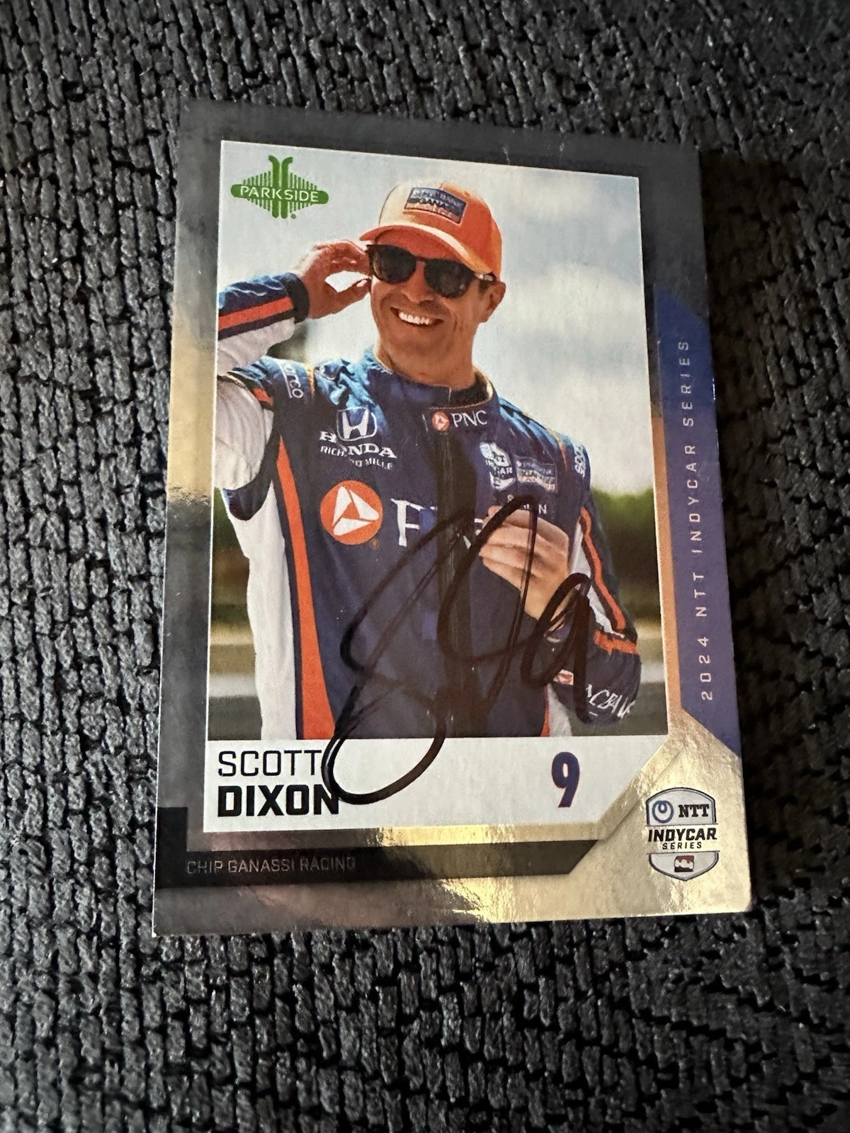 2024 Parkside Indy Car Trading Card 500 Signed Scott Dixon Parallel ...