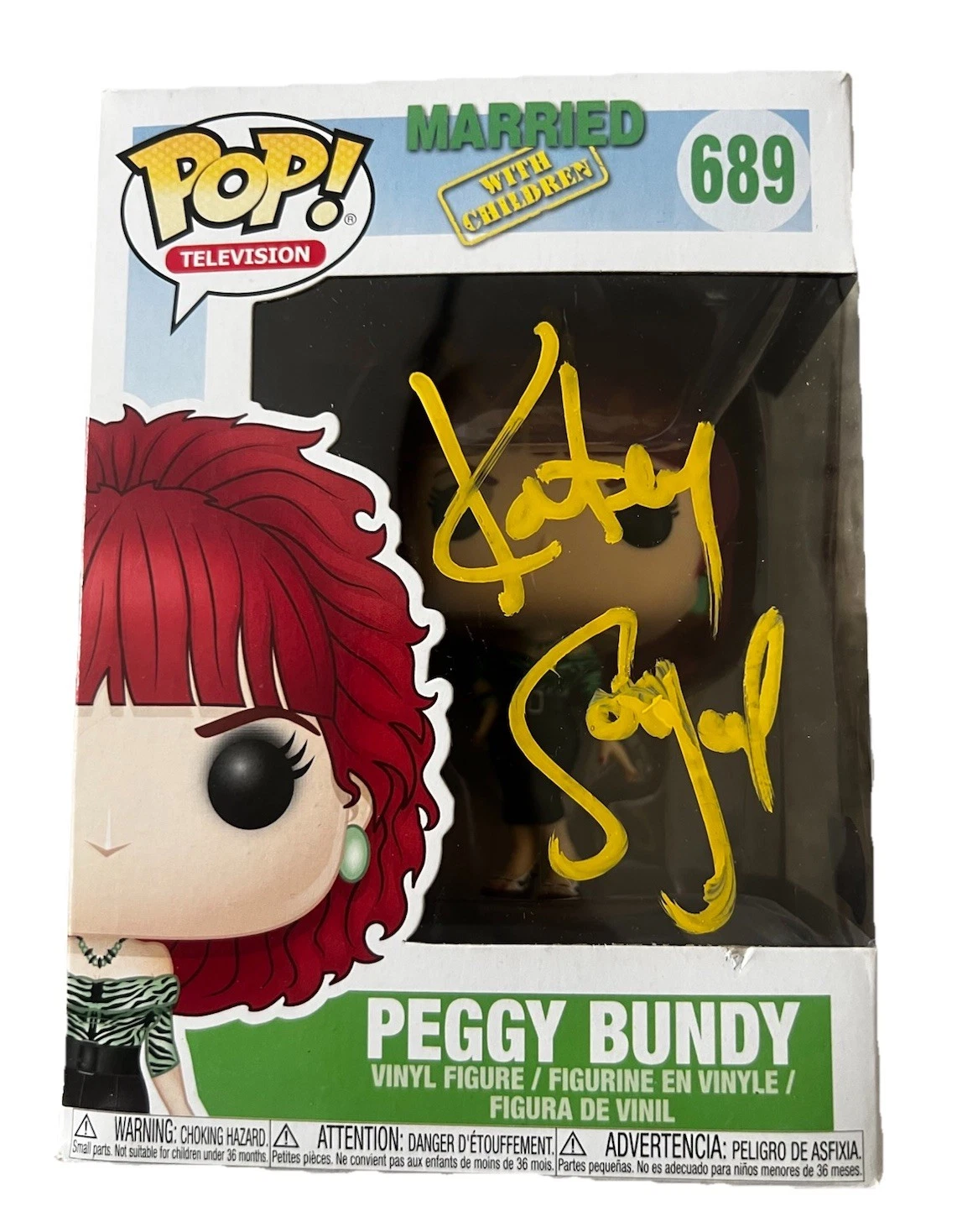 KATEY SAGAL signed (MARRIED WITH CHILDREN) Funko Pop #689 BECKETT BAS ...