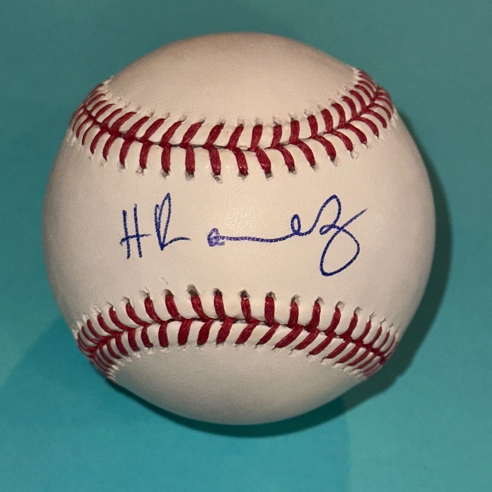 HAROLD RAMIREZ (Tampa Bay Rays) Signed Official MLB Baseball Beckett ...