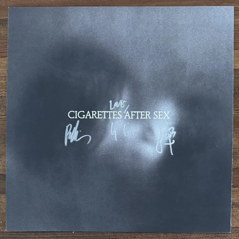 Cigarettes After Sex AUTOGRAPHED FULL BAND SIGNED COVER Vinyl LP ...