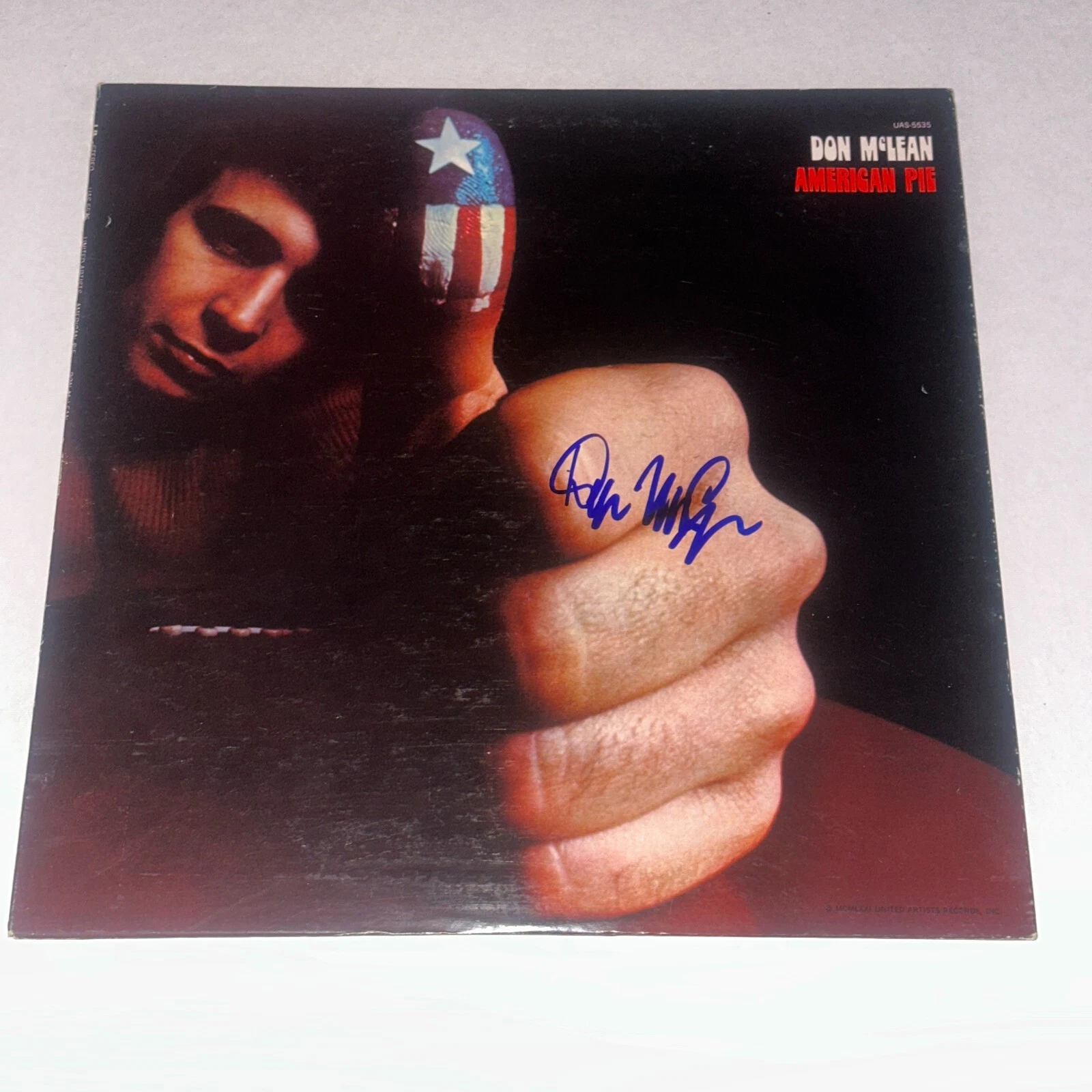 DON McLEAN Signed American Pie LP ALBUM COVER Beckett Auth (BAS ...