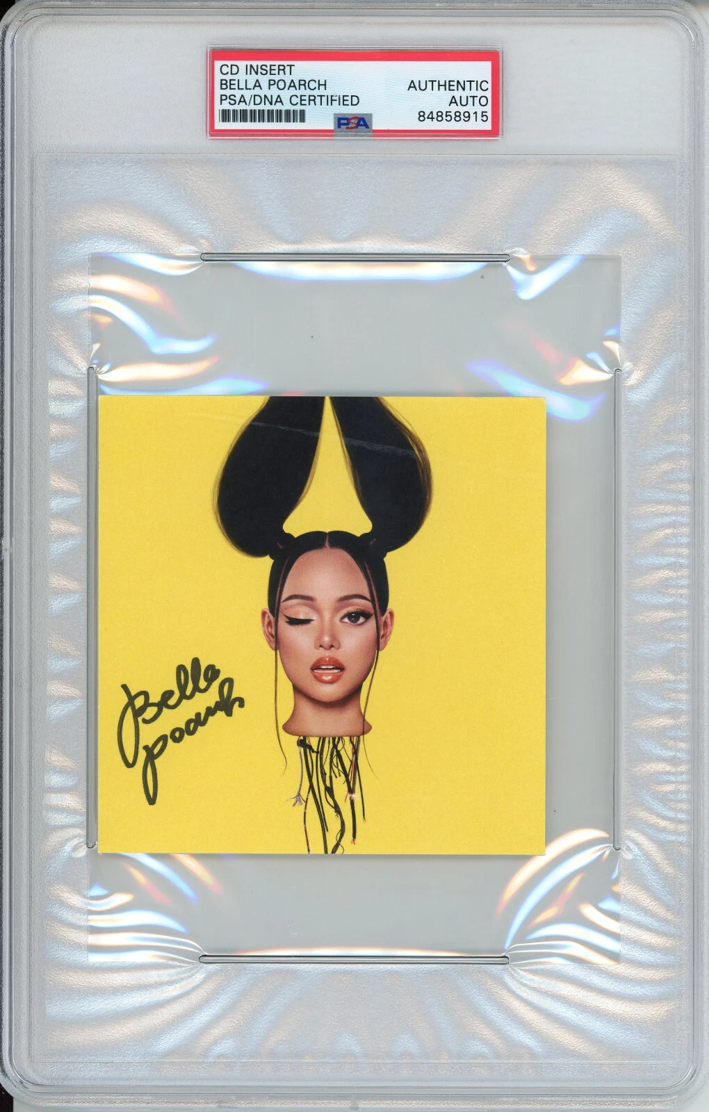 BELLA POARCH DOLLS EP SIGNED ALBUM COVER ART CARD AUTOGRAPH PICTURE PSA ...
