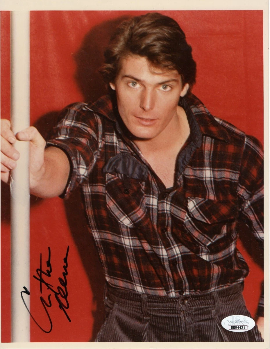 Christopher Reeve Signed Autographed 8X10 Photo Superman Vintage JSA ...