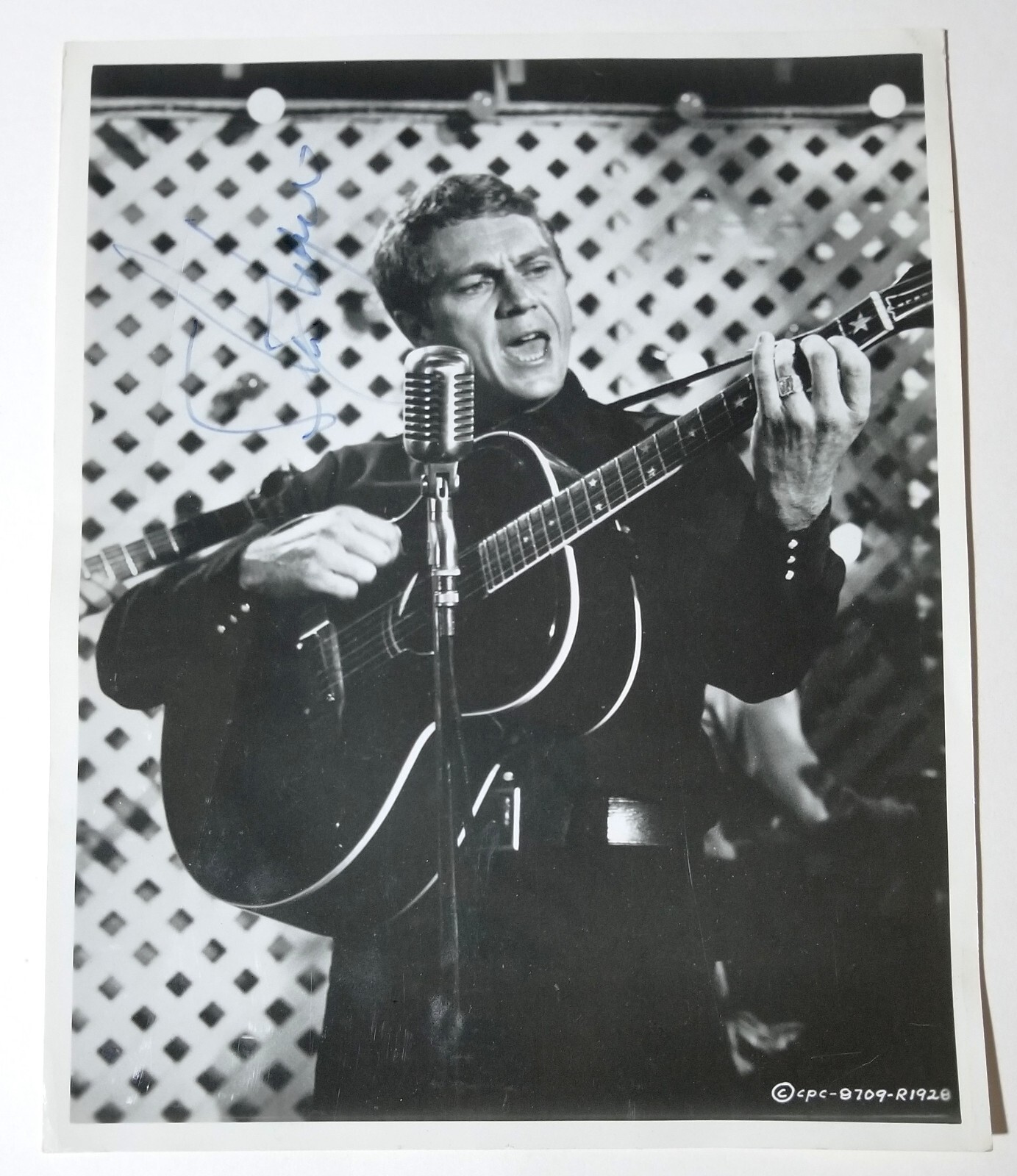 Steve McQueen REAL hand SIGNED 8x10 Promo Photo JSA LOA Autographed ...