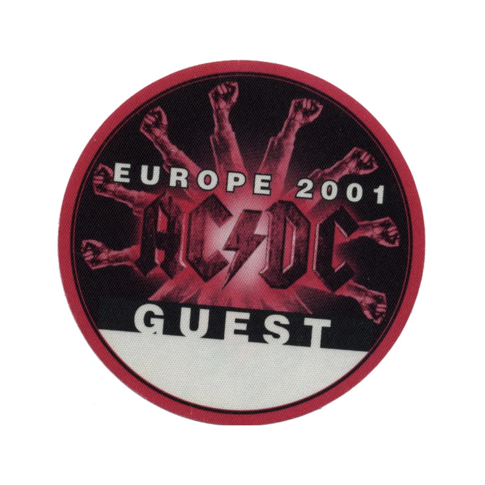 AC/DC 2001 Stiff Upper Lip Concert Tour Guest Backstage Pass | Autographia
