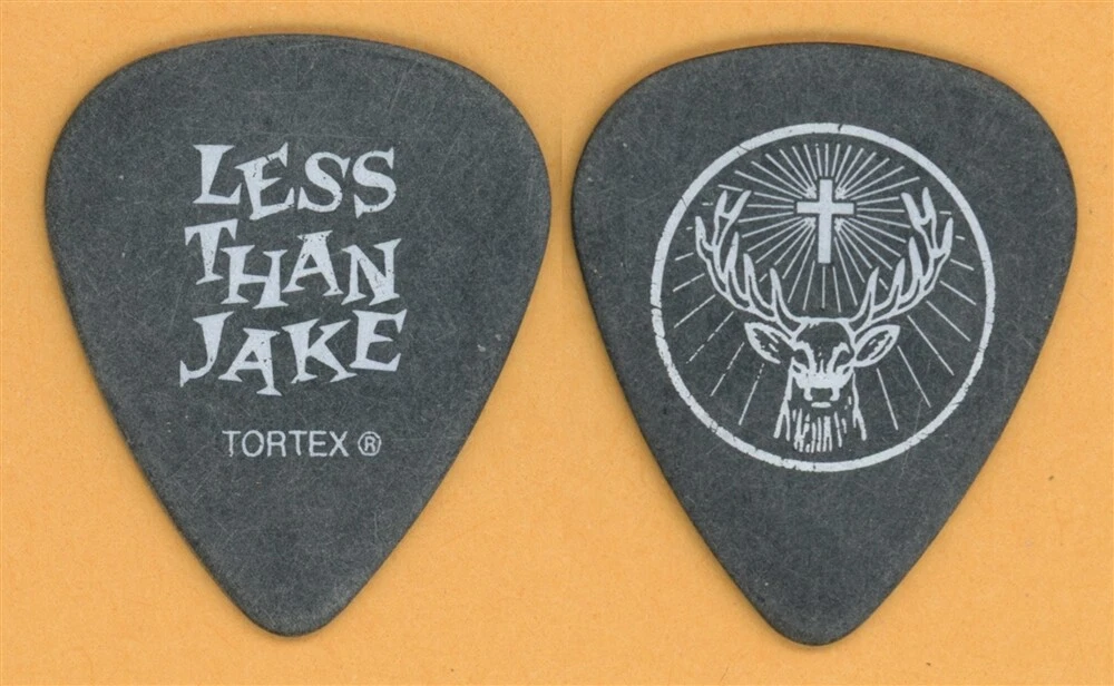 Less Than Jake Chris DeMakes Vintage Guitar Pick - 2000 Boarders ...