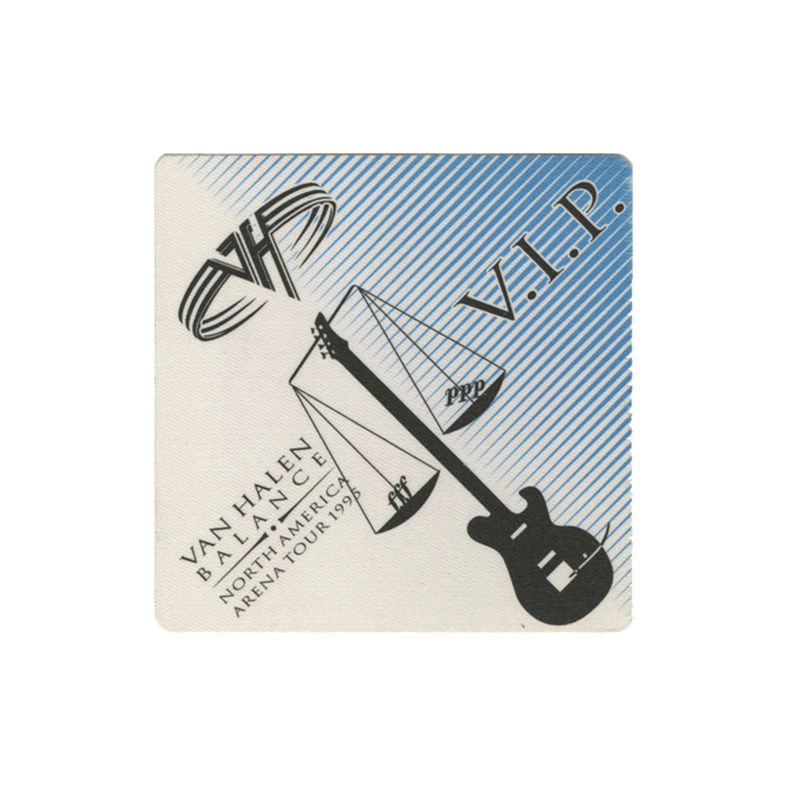 Van Halen 1995 Balance Concert Tour VIP Backstage Pass Eddie | Autographia