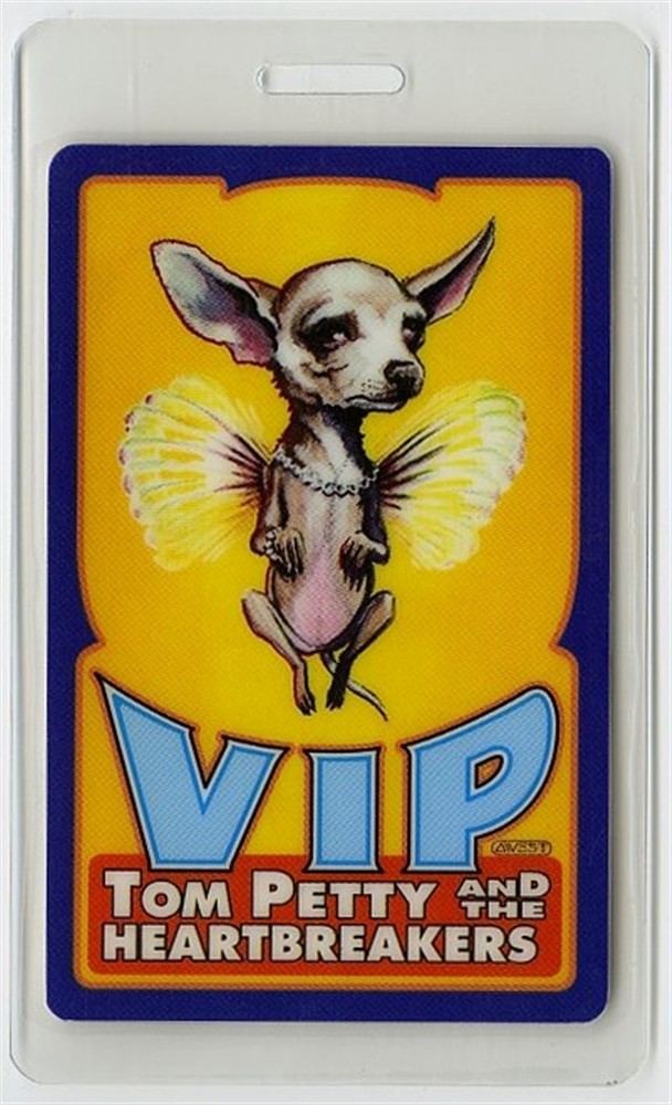 Tom Petty 1995 Concert Laminated Backstage Pass Dogs with Wings Tour ...