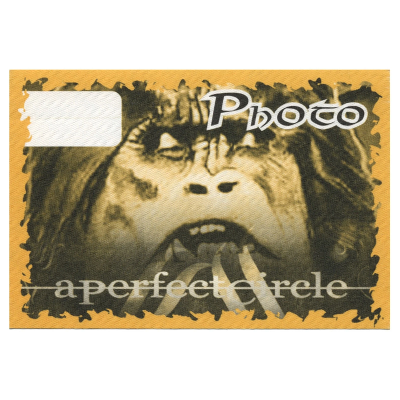 A Perfect Circle 2001 Mer de Noms Concert Tour Backstage Pass | Autographia