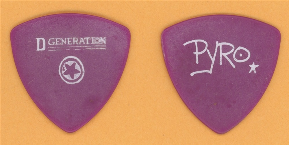 D Generation Howie Pyro Vintage Guitar Pick - 1994 US Tour | Autographia
