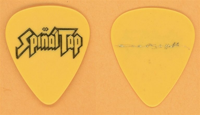 Spinal Tap David St. Hubbins Vintage Guitar Pick - 1992 This Is Spinal ...