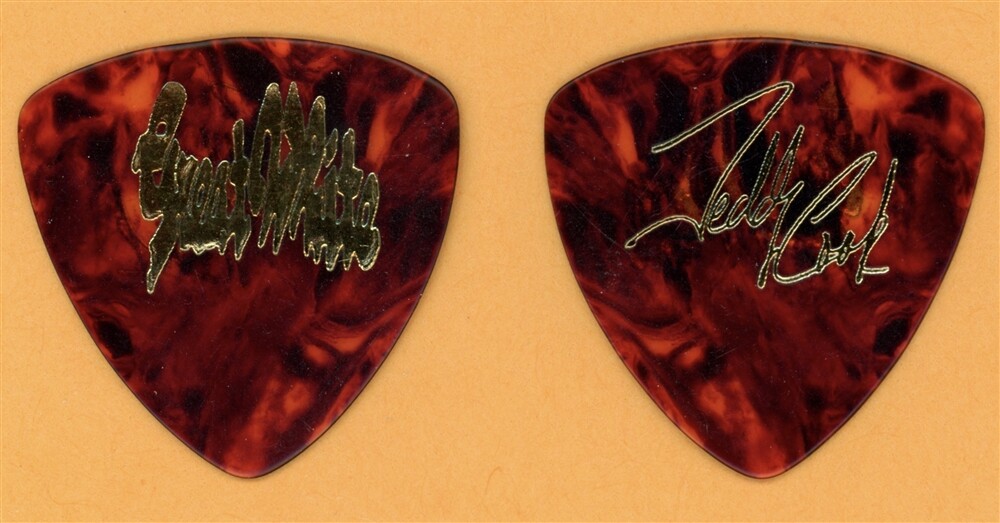 Great White Teddy Cook Vintage Guitar Pick - 1993 US Tour | Autographia