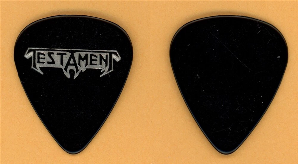 Testament Alex Skolnick Vintage Guitar Pick - 1989 Practice What You ...