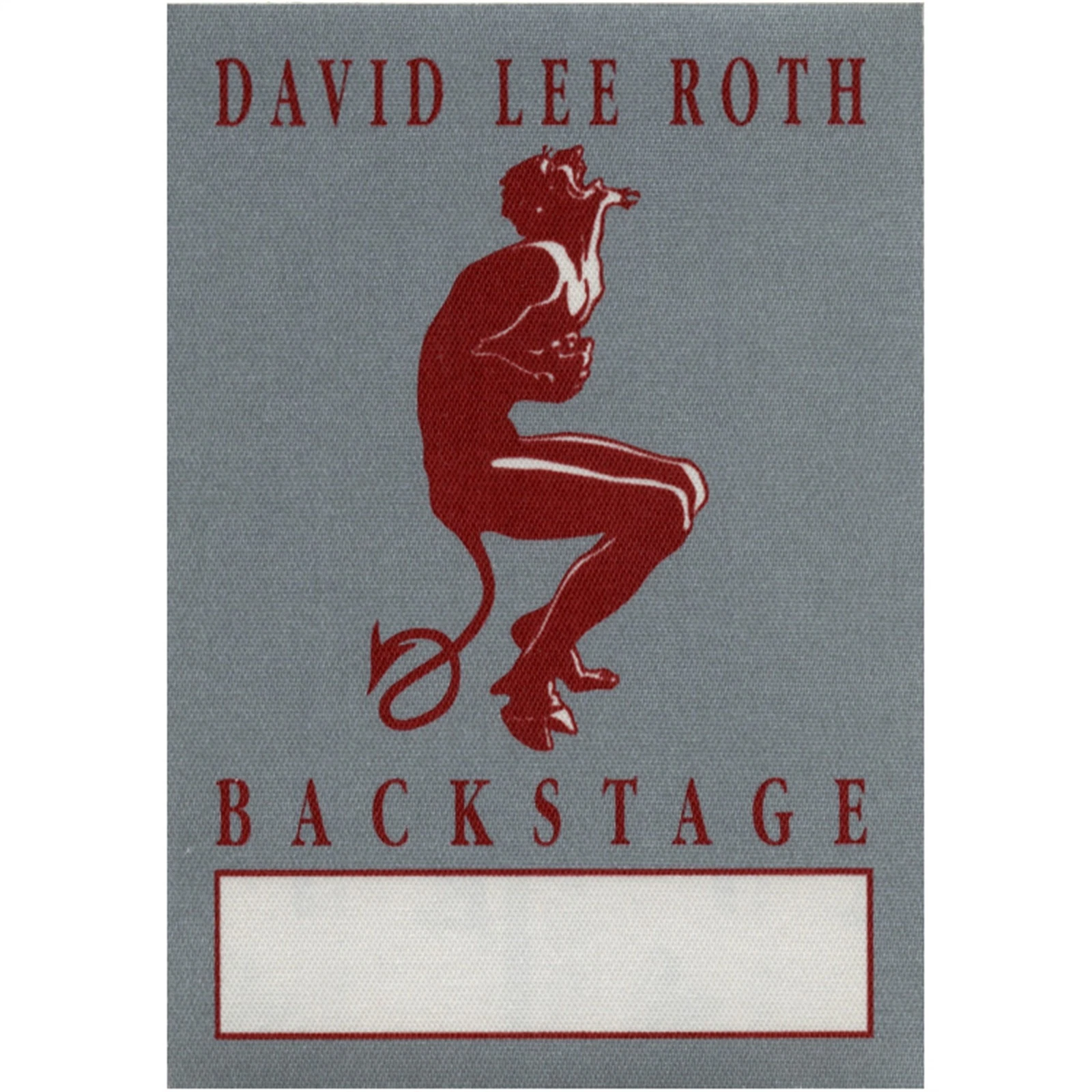 David Lee Roth 1991 A Little Ain't Enough Concert Tour Backstage ...