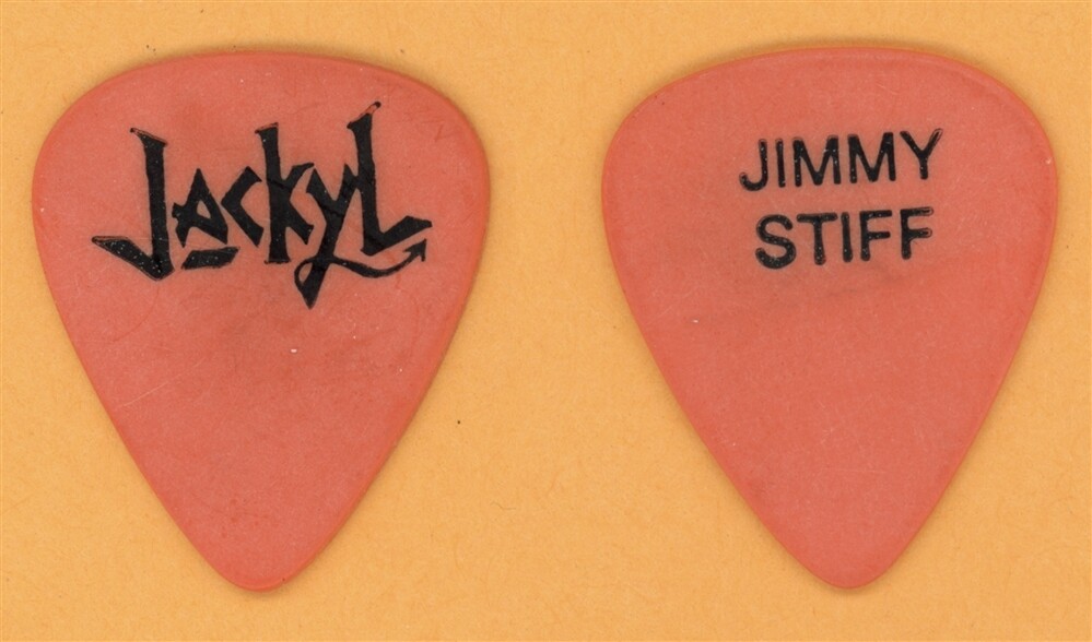 Jackyl Jimmy Stiff Vintage Guitar Pick - 1992 US Tour | Autographia