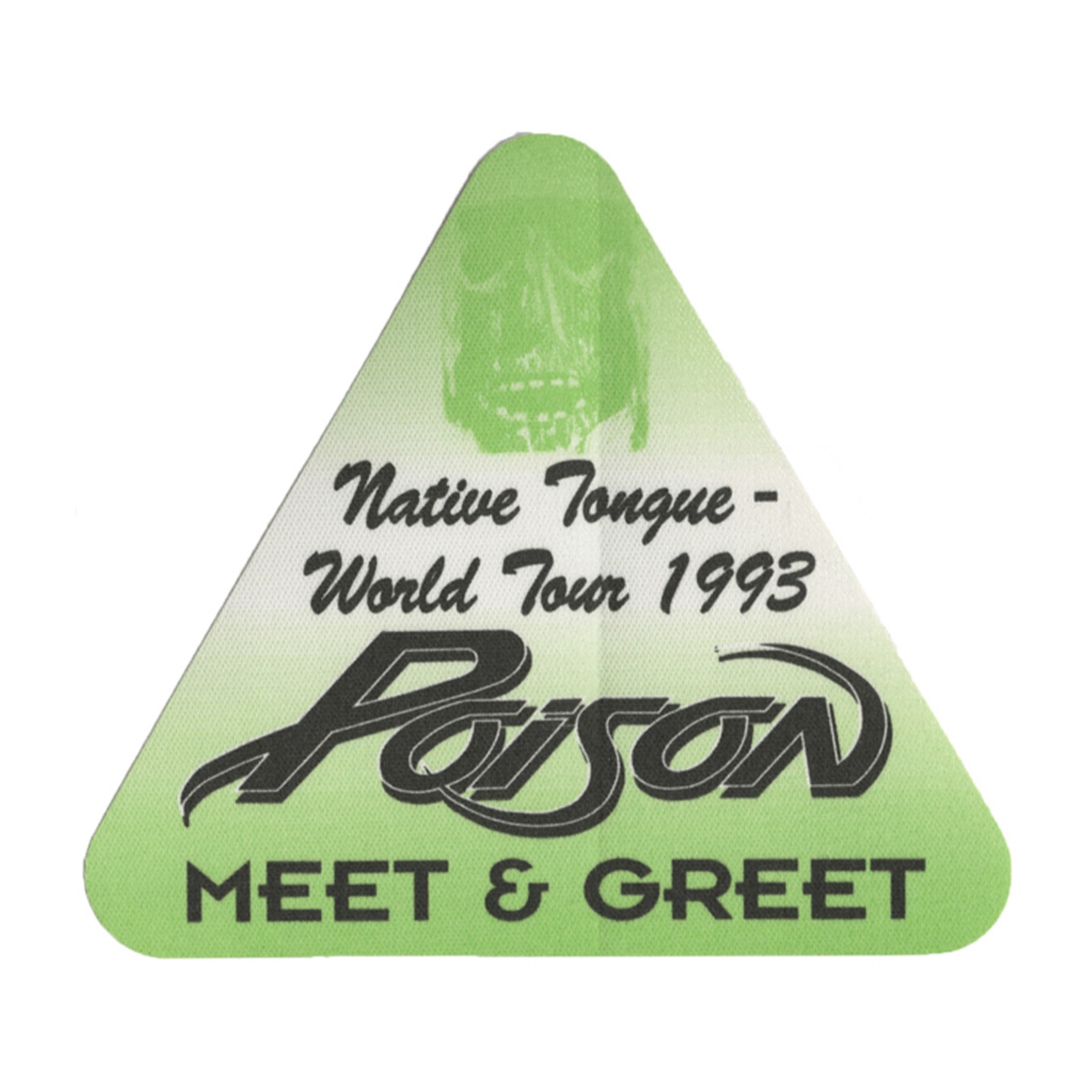 Poison 1993 Native Tongue Concert Tour Meet & Greet Backstage Pass ...