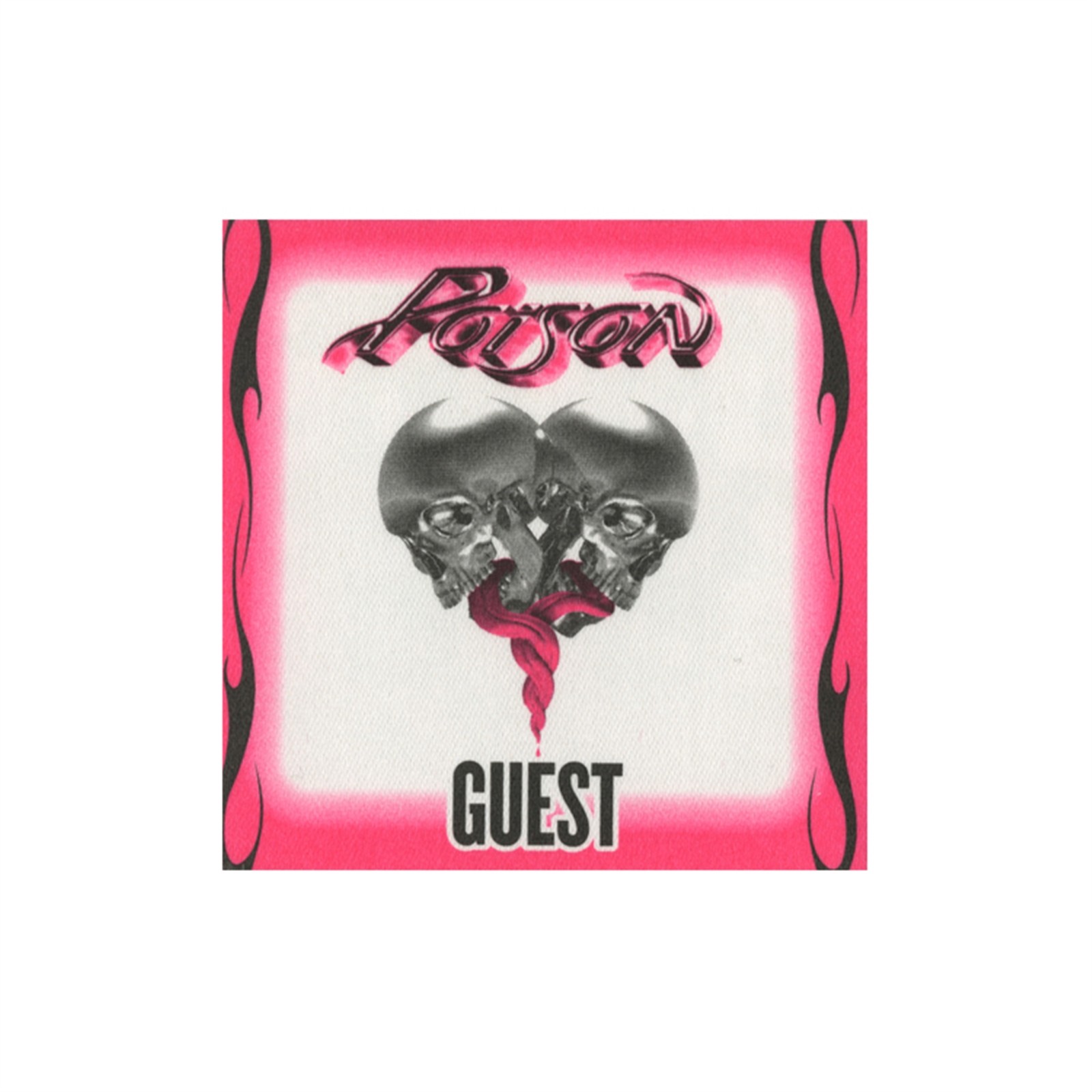 Poison 2008 Live, Raw & Uncut Concert Tour Guest Backstage Pass ...