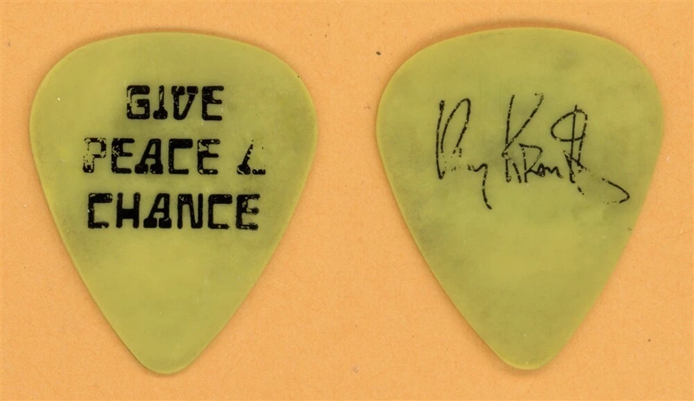 Lenny Kravitz Give Peace Vintage Guitar Pick - 1991 Mama Said Tour ...